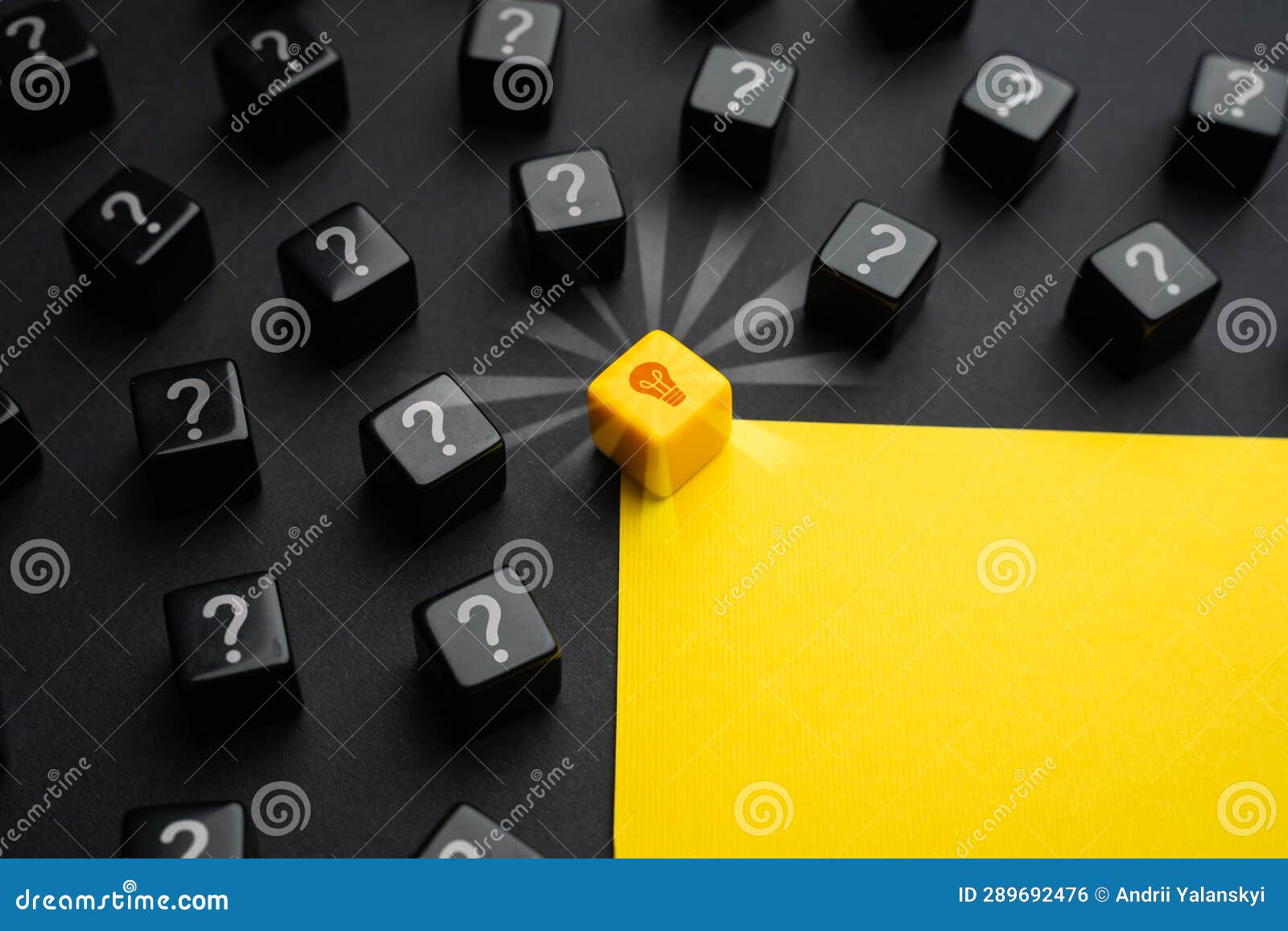 Advance Knowledge into the Unknown. Stock Photo - Image of doubts ...