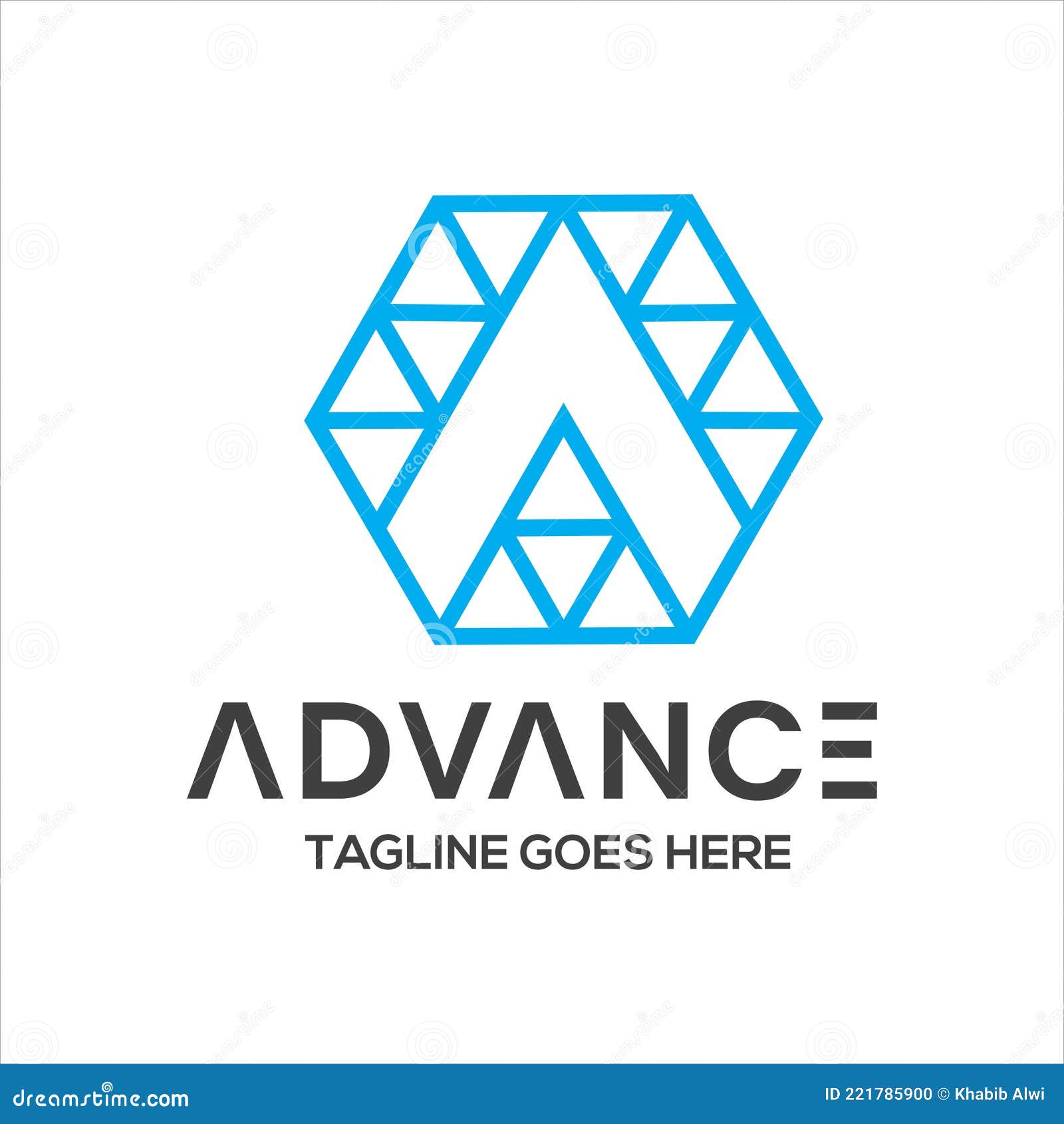 Advance logo stock vector. Illustration of ecology, luxury - 221785900