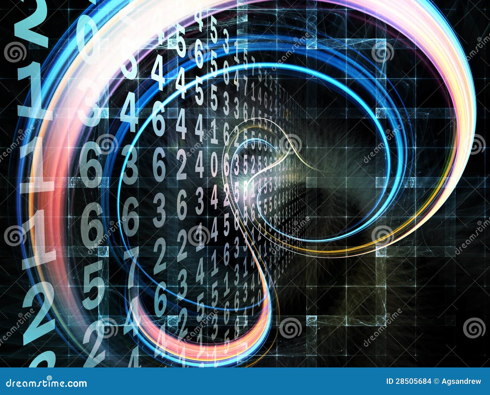 Advance of Technology stock illustration. Illustration of composition ...