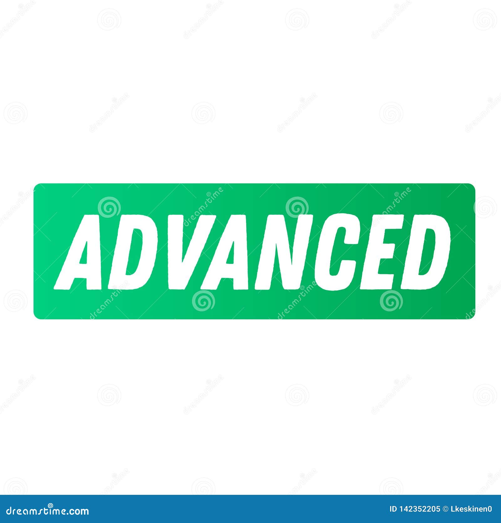 Advanced Advertising Sticker Stock Vector - Illustration of graphic ...