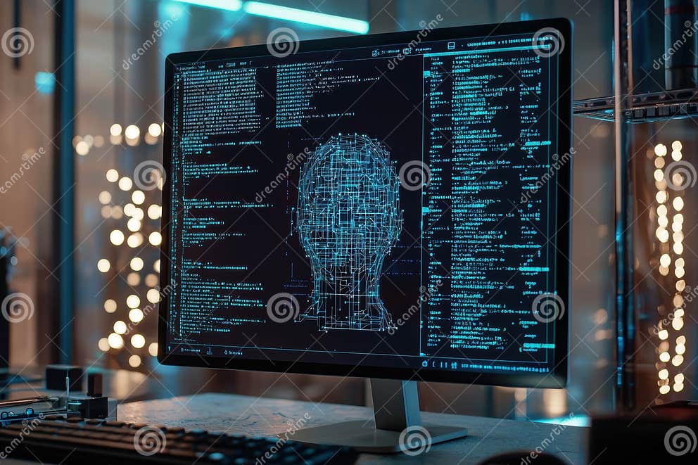 Advanced Ai Development Neural Networks And Deep Learning Algorithm On Programmer S Screen
