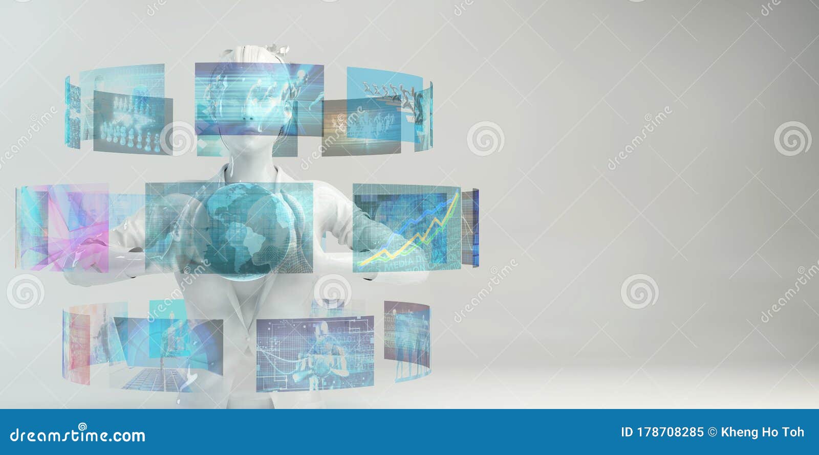 Advanced Analytics stock illustration. Illustration of technology ...