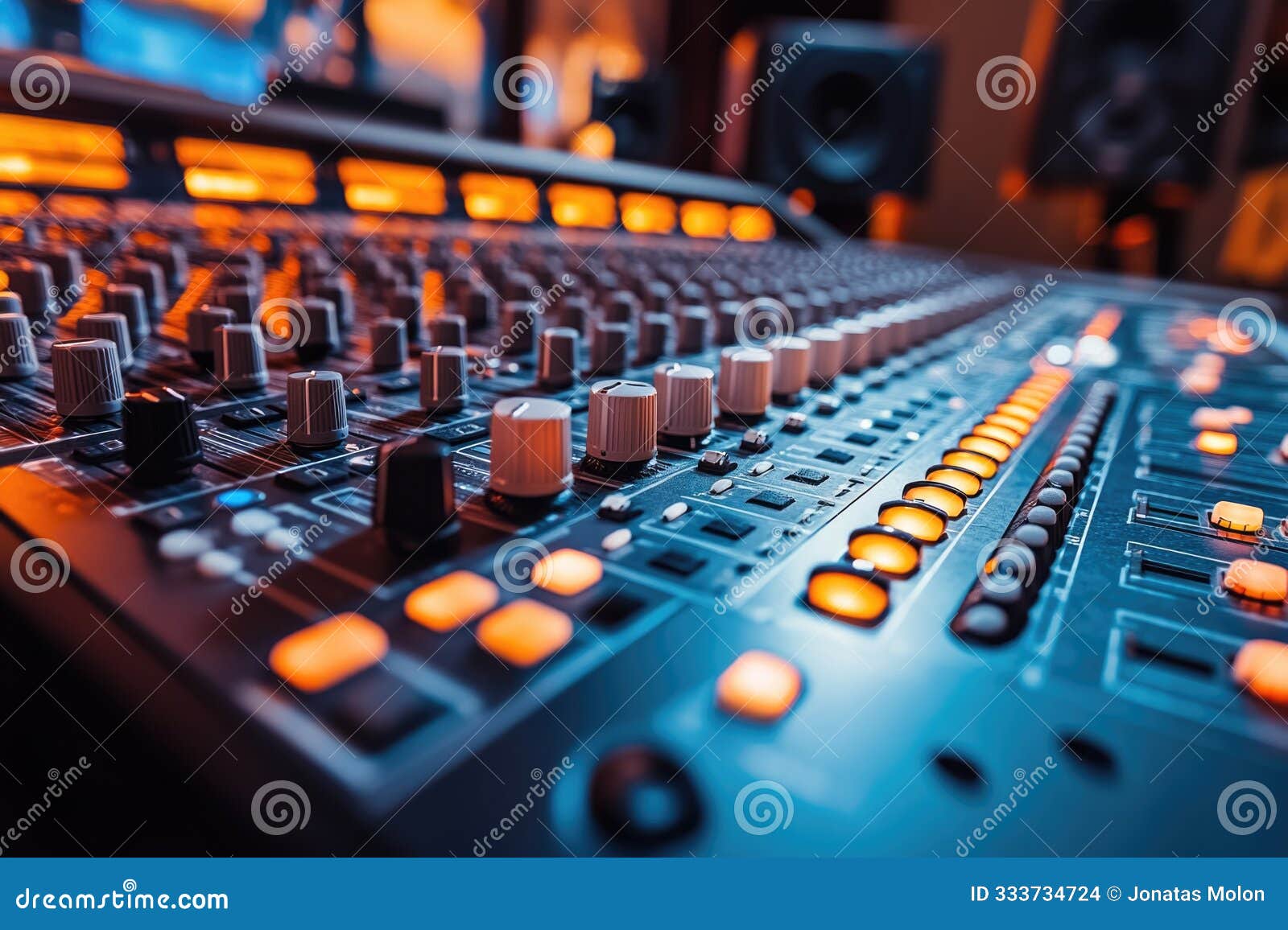 Advanced Audio Mixing Console for Professional Sound Producti Stock ...