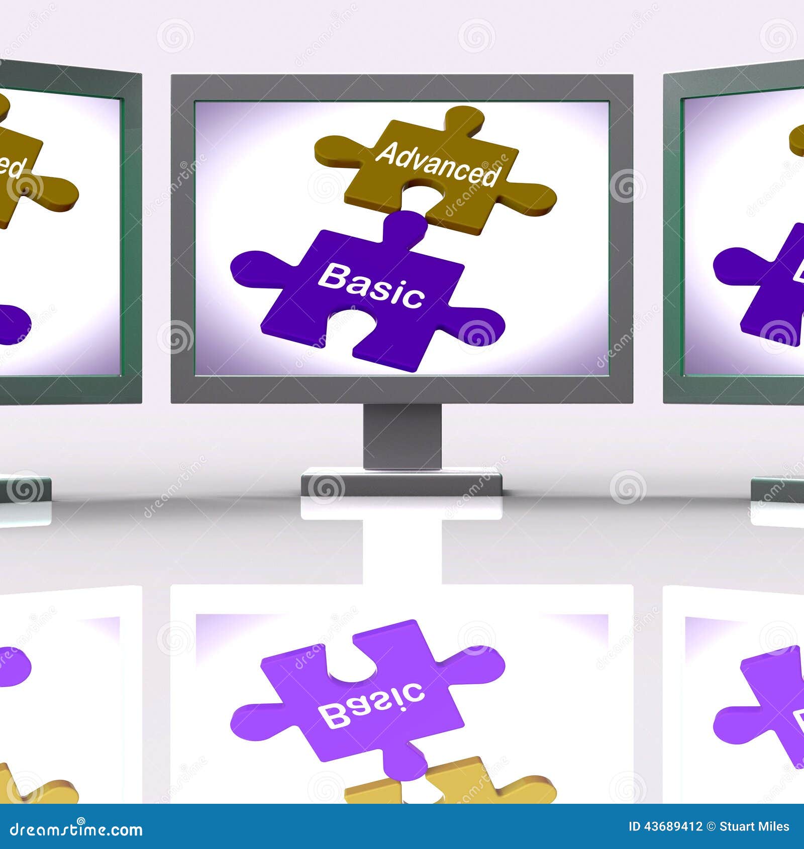 Basic Advanced And Pro Levels Stock Photo | CartoonDealer.com #26715030