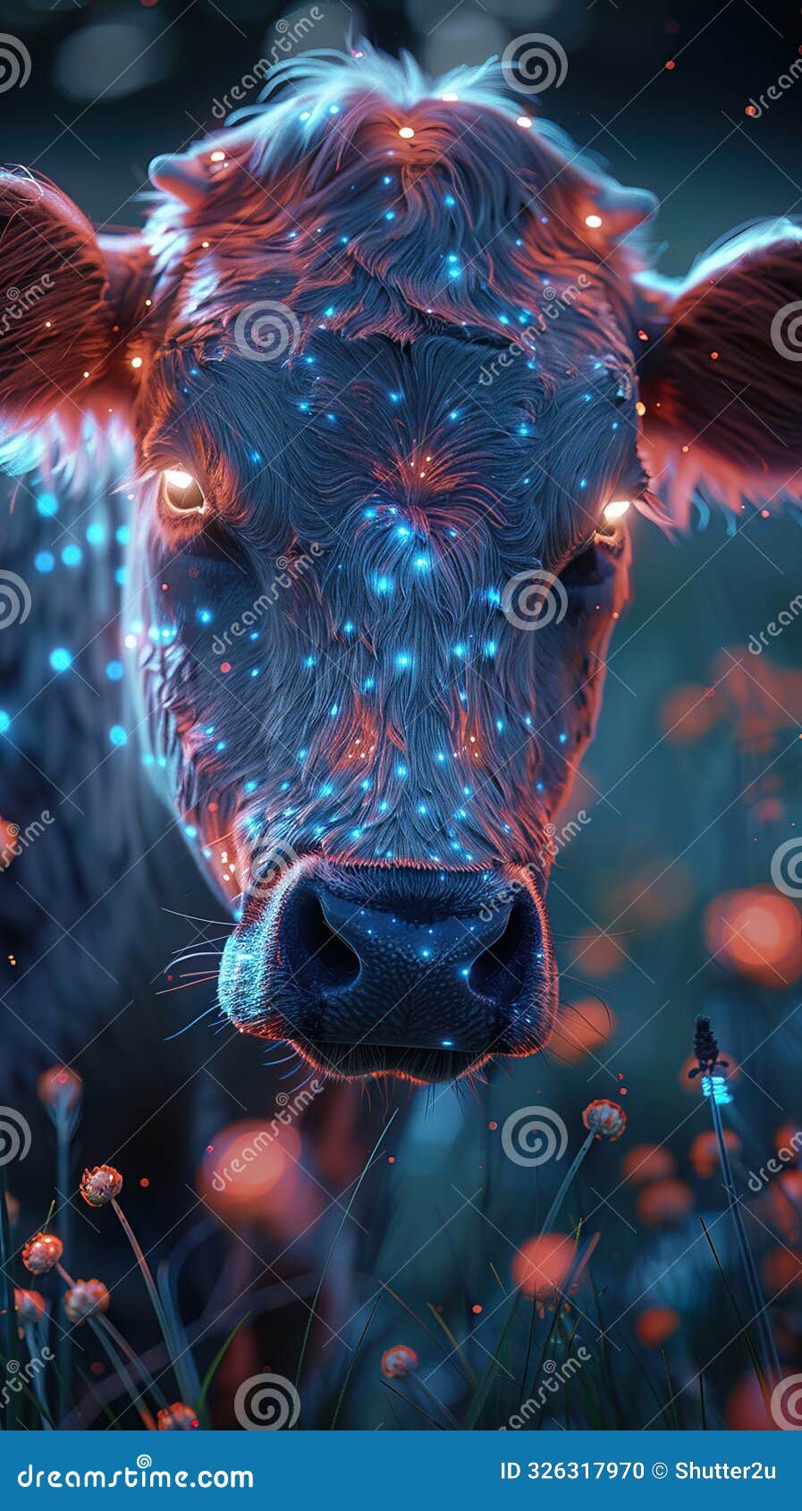 Advanced Beef Farm Where Holographic Bulls and Real Cows Coexist with ...
