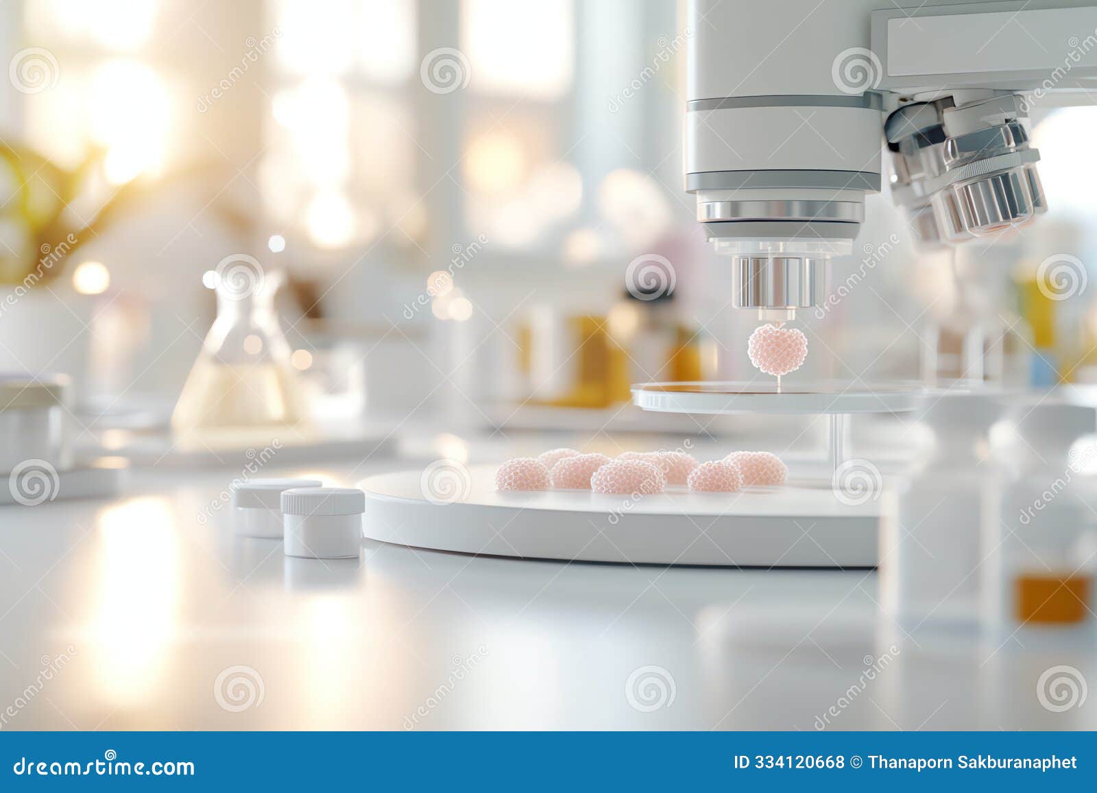 Advanced Bioprinting Technology Creating Cellular Structures in a Clean ...