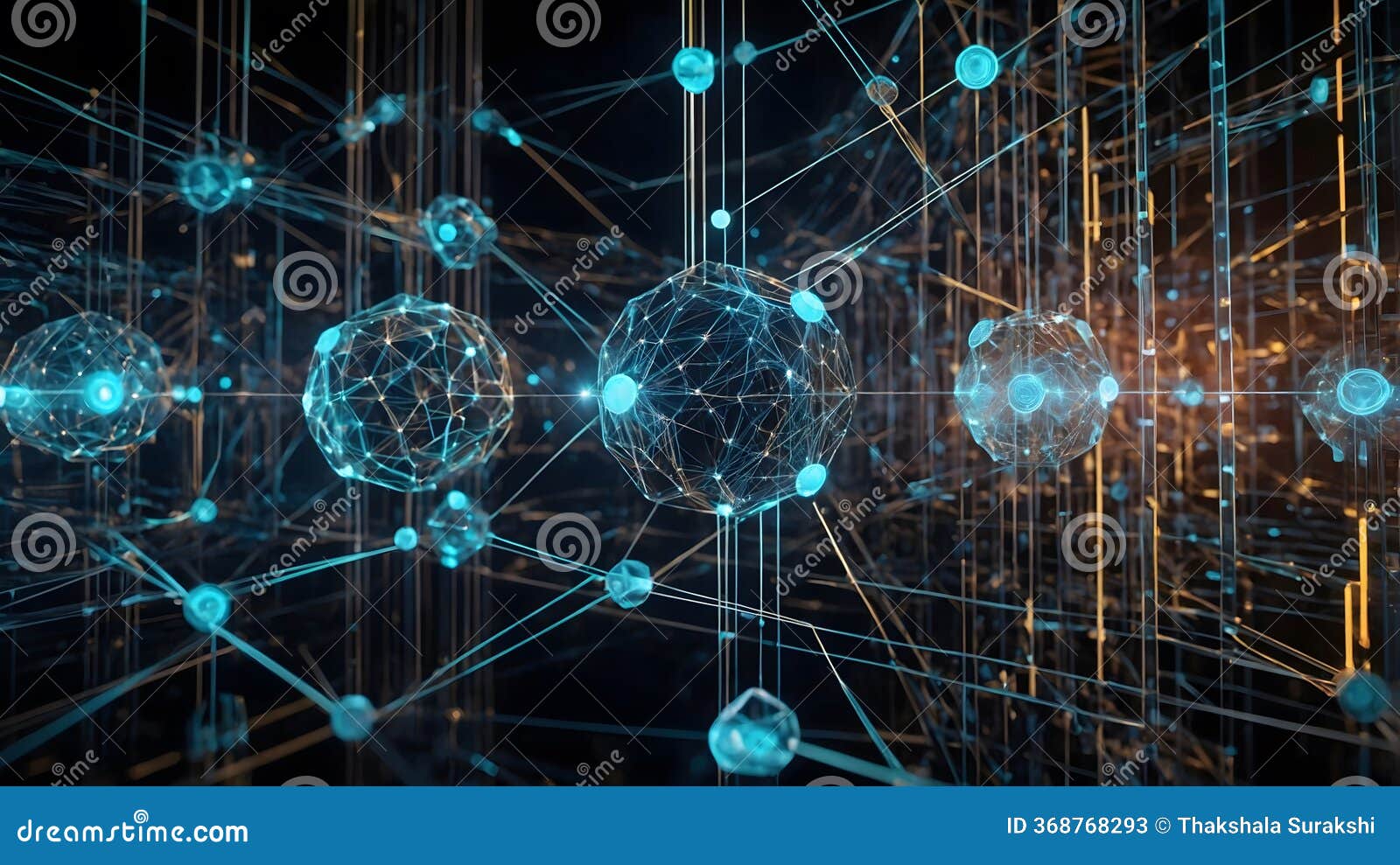 Blockchain Visualization Royalty-Free Stock Photo | CartoonDealer.com ...