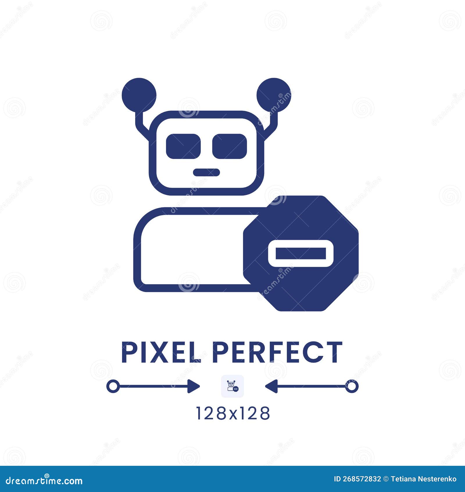 Advanced Bot Protection Black Solid Desktop Icon Stock Vector ...