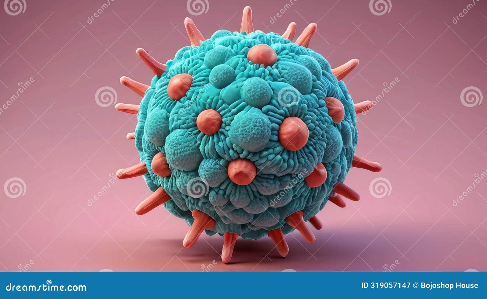 Advanced Cancer Therapy: Targeting Cancer Cells in 3D Flat Design Stock ...