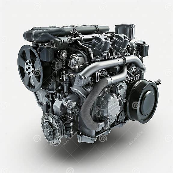 Advanced Car Engine Technology Stock Image - Image of detailed, engine ...