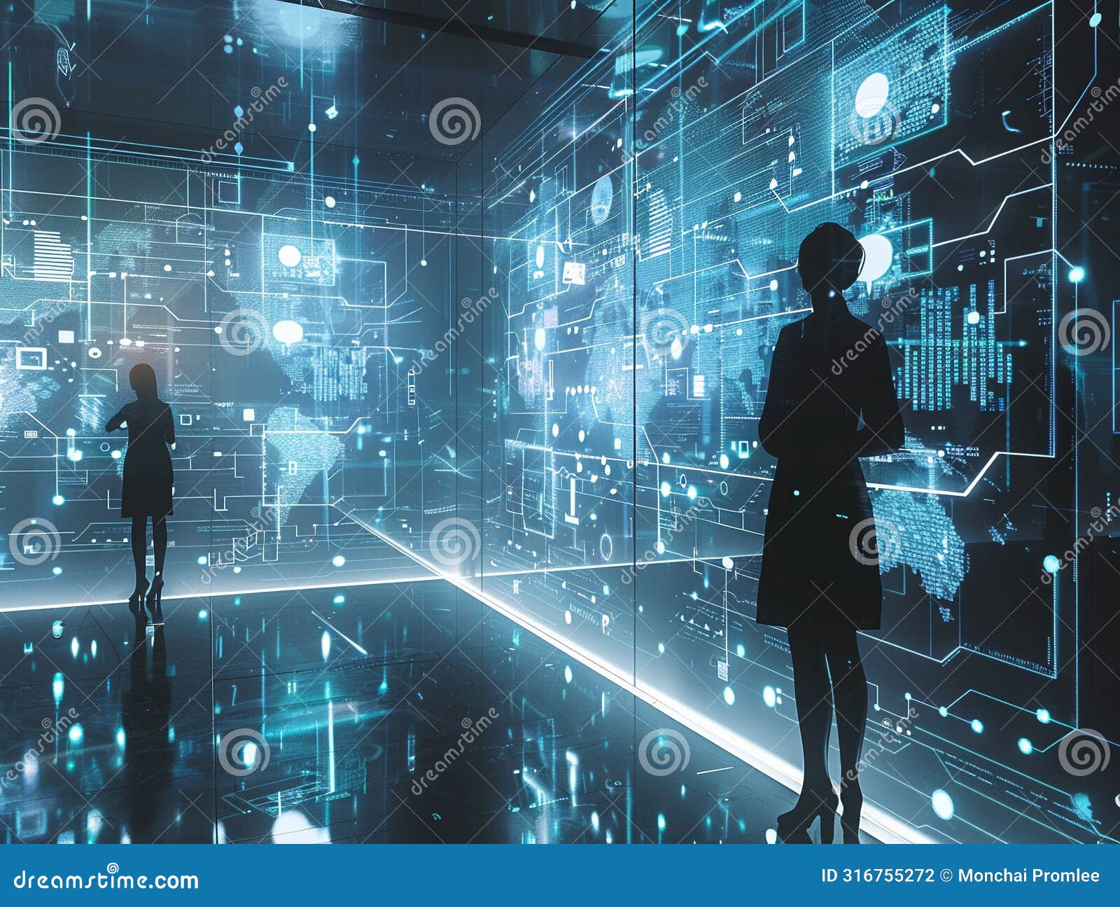 Advanced Communication Hub Using Haptic Feedback Technology, Mesh ...