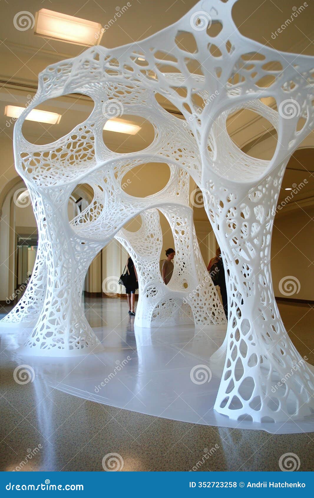 Advanced Computational Design Of Parametric 3D Printed Building Facades Stock Photography ...