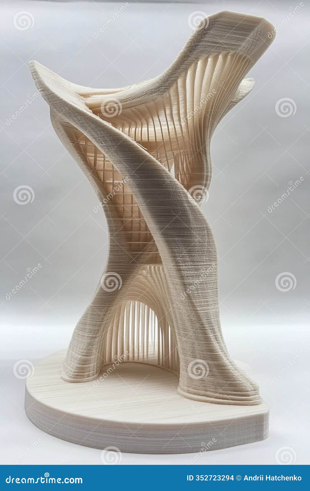 Advanced Computational Design Showing Structural Optimization For 3d
