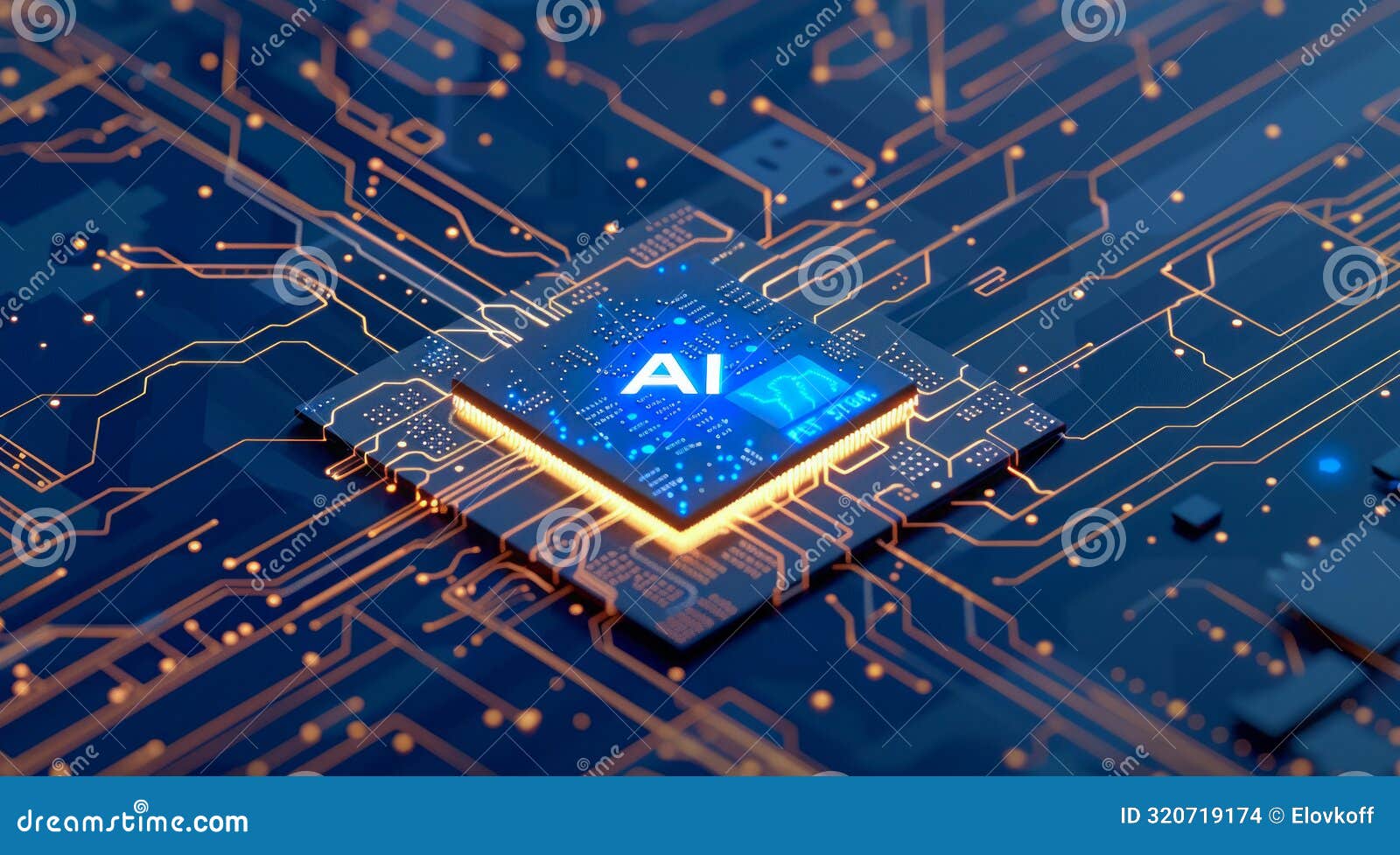 Advanced Computer Chip AI Technologies Built for Powerful Processing of ...