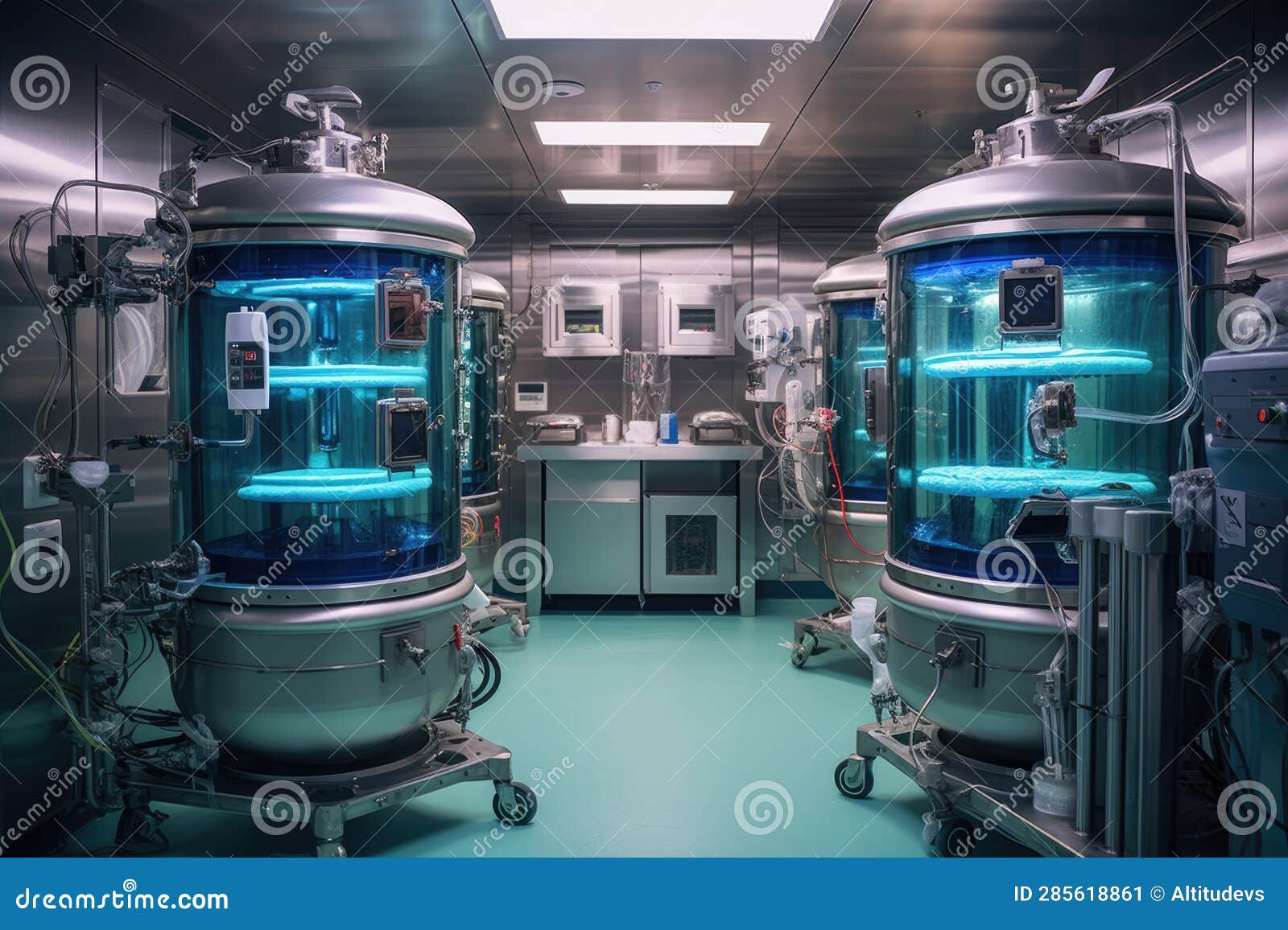 Cryopreservation Equipment And Instruments Stock Image | CartoonDealer ...