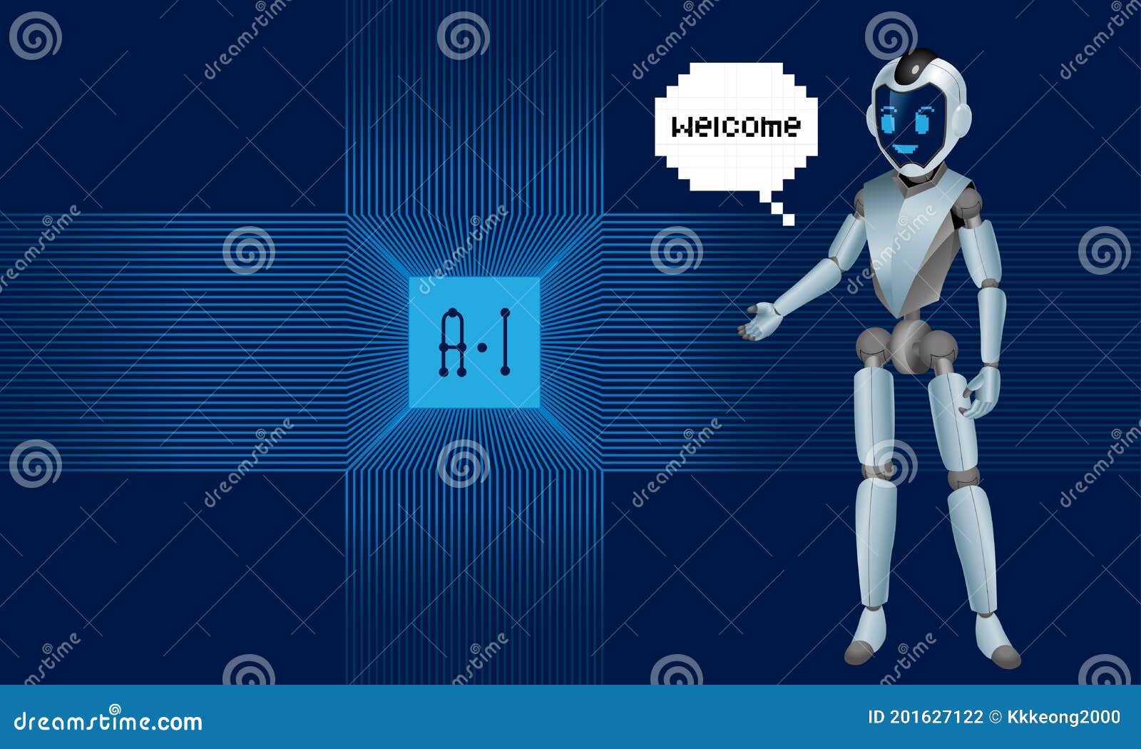 A Cyber Feel Background. Stock Photo | CartoonDealer.com #7267410