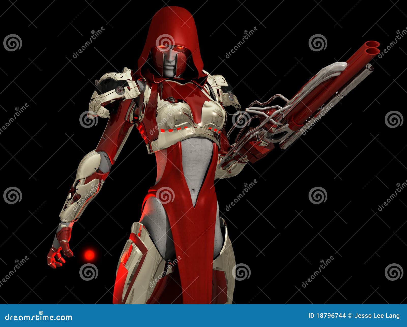 Advanced Cyborg Soldiers Stock Illustration | CartoonDealer.com #17584492