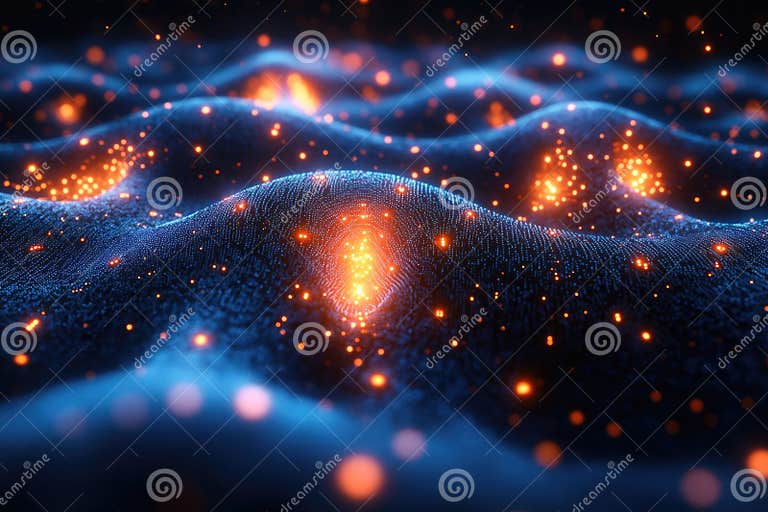 Advanced 3D Neural Network Illustrations: Exploring Big Data Insights ...