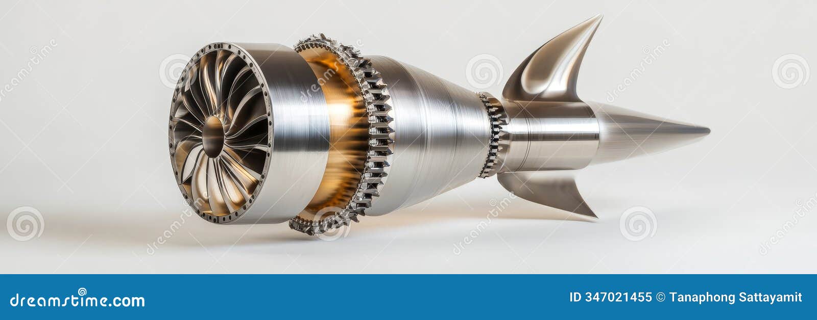 Advanced 3DPrinted Metal Turbine Component Hightech Turbine 3D Printed Metal Aerospace ...