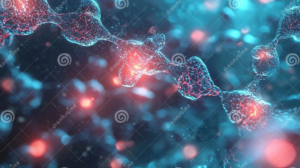 Advanced 3D Visualization of Stem Cell Therapy Concepts Stock ...