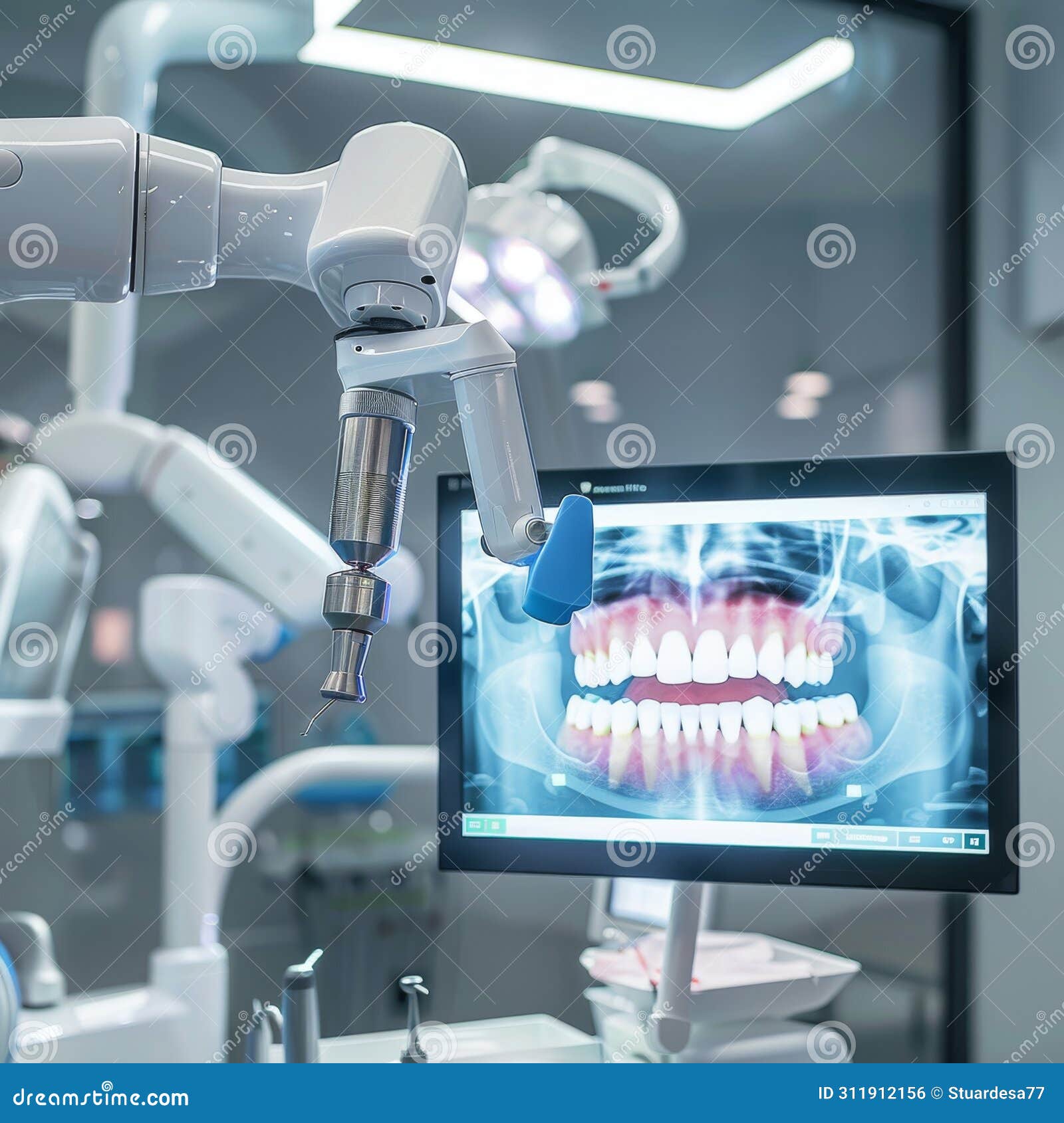 Advanced Dental Technology on Display Stock Photo - Image of oral ...