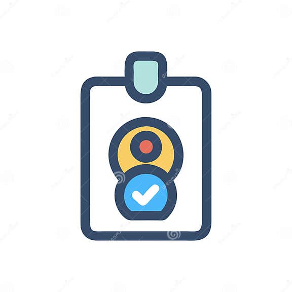 Advanced Authentication Token Design Icon Stock Illustration ...