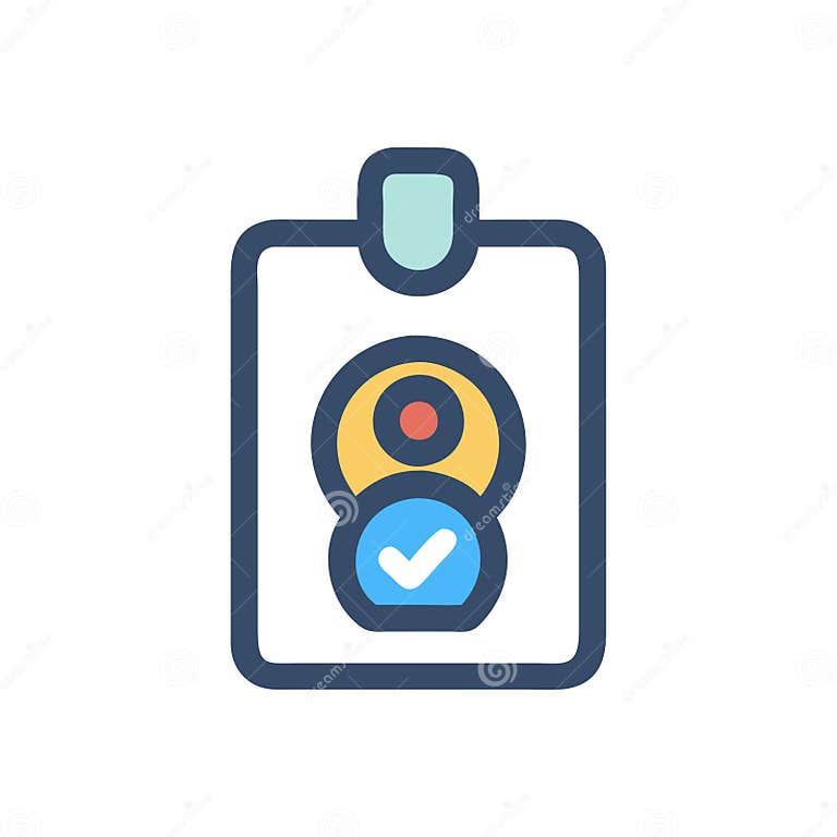 Advanced Authentication Token Design Icon Stock Illustration ...