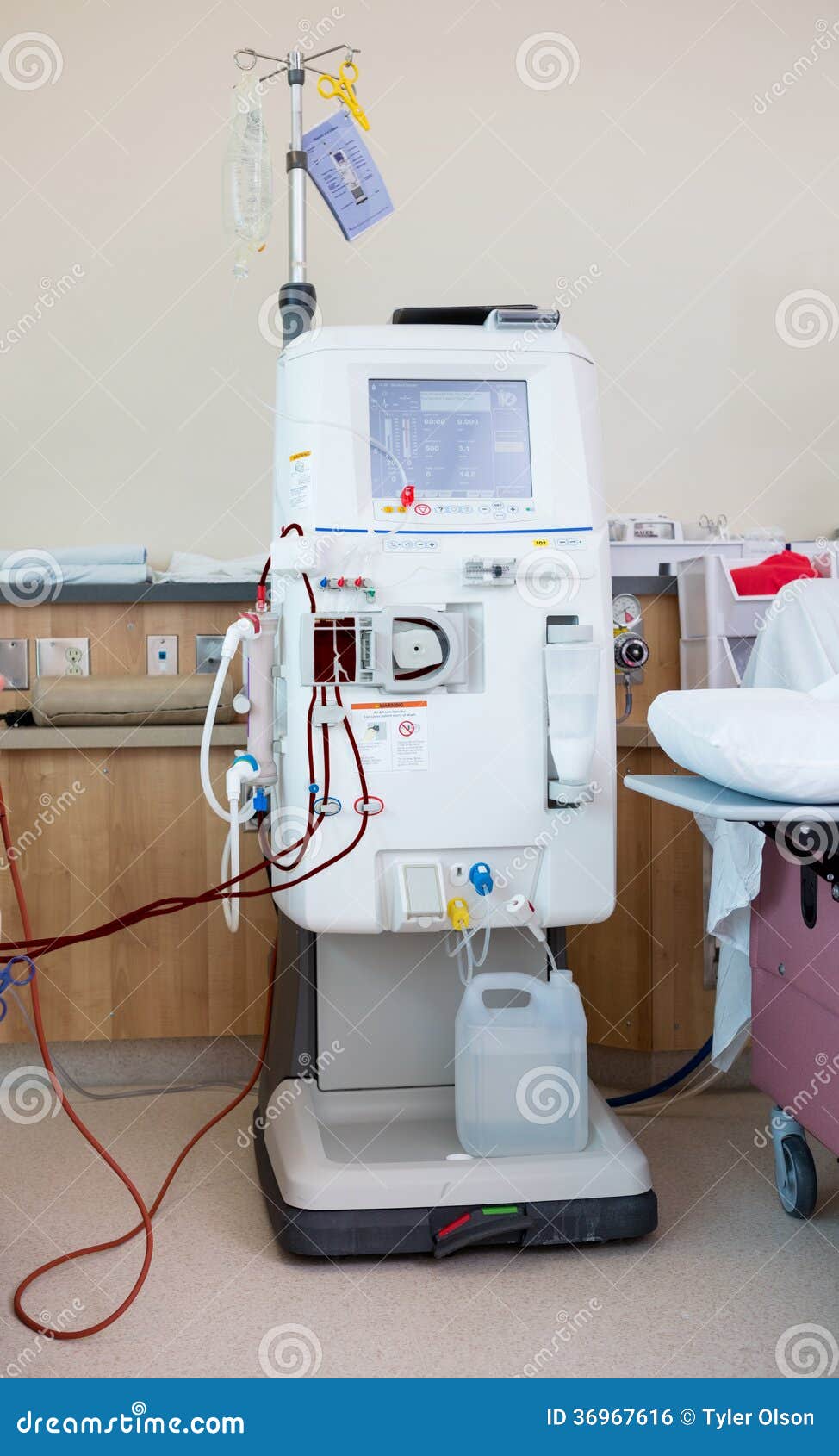 Advanced Dialysis Machine stock photo. Image of healthcare - 36967616