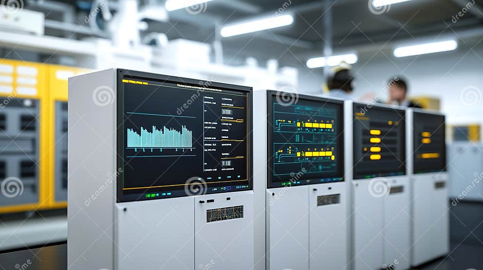 Advanced Digital Control Systems Monitoring Operations in a Modern Data ...