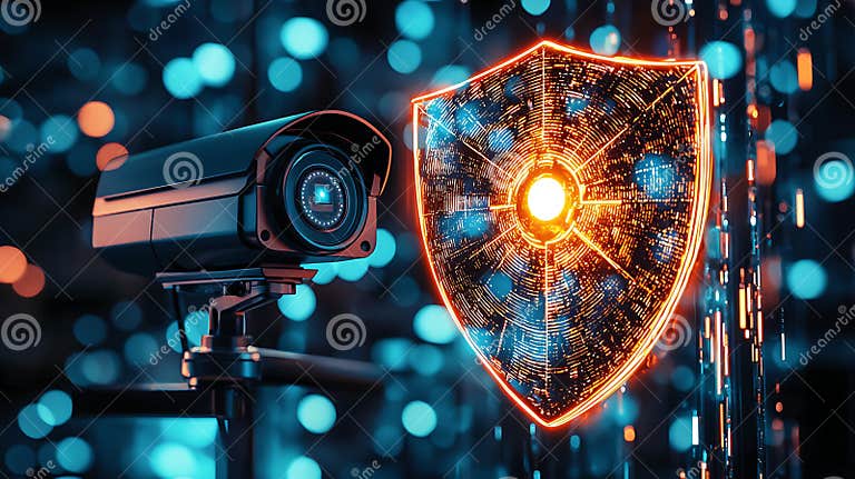 Advanced Digital Surveillance a Modern Security Camera Integrated with ...