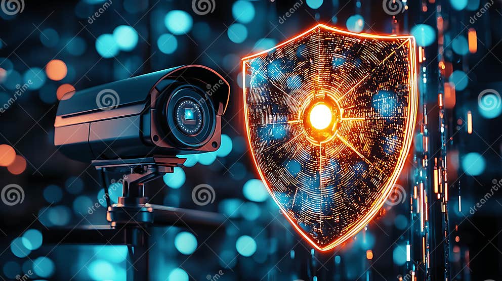 Advanced Digital Surveillance a Modern Security Camera Integrated with ...