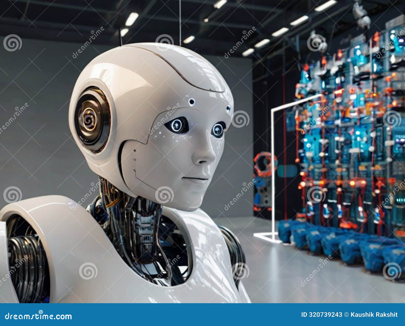 Advanced Digital Technology and Robotics Program”. Stock Image - Image ...