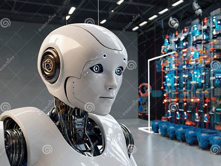 Advanced Digital Technology and Robotics Program”. Stock Image - Image ...