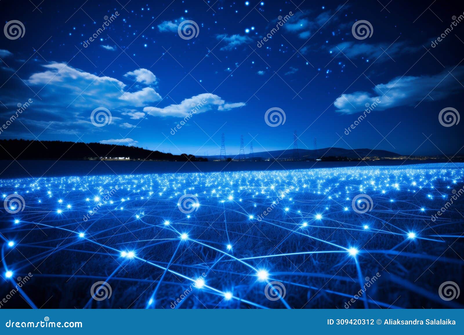 Advanced Electrical Pylons with Cutting Edge Smart Grid Technology ...