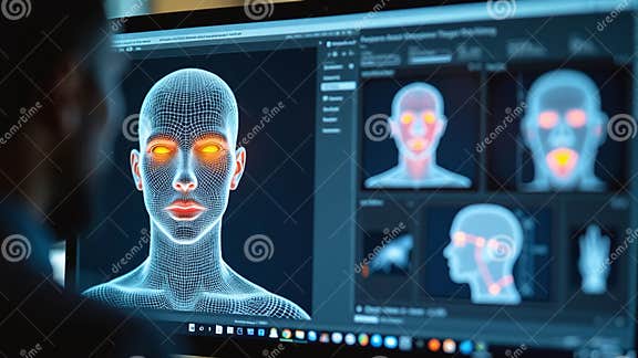 Advanced Facial Recognition Software: 3D Modeling for Biometric ...