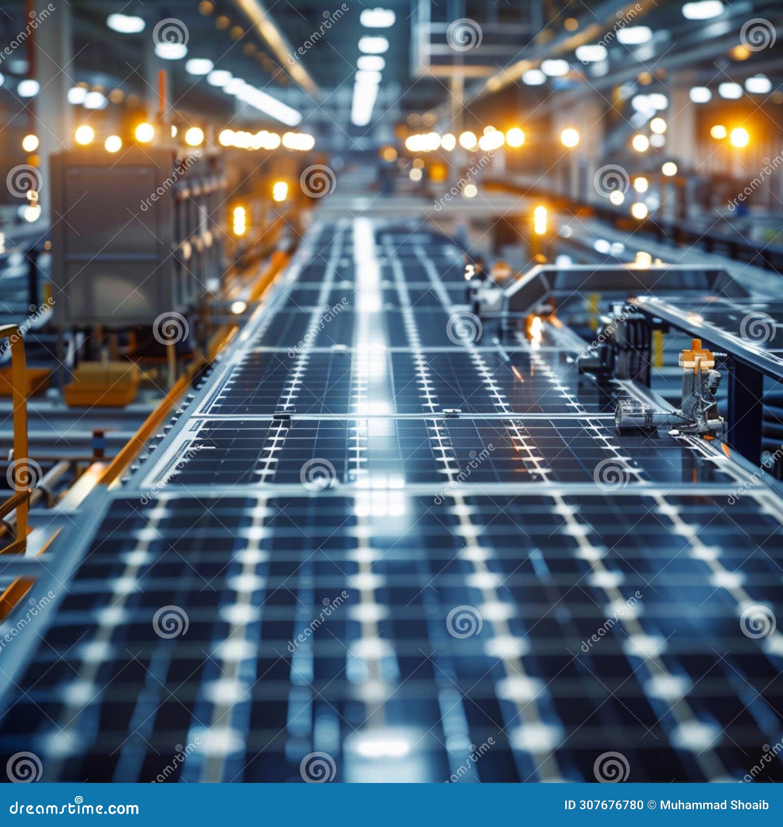 Advanced Factory With Automated Conveyor Belts Moving EV Battery ... Advanced Factory With Automated Conveyor Belts Moving EV Battery ...