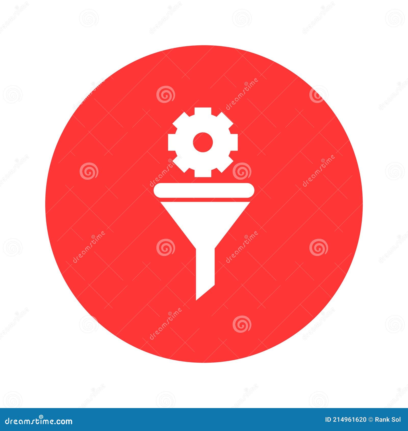 Advanced Filter Vector Icon Which Can Easily Modify or Edit Stock ...