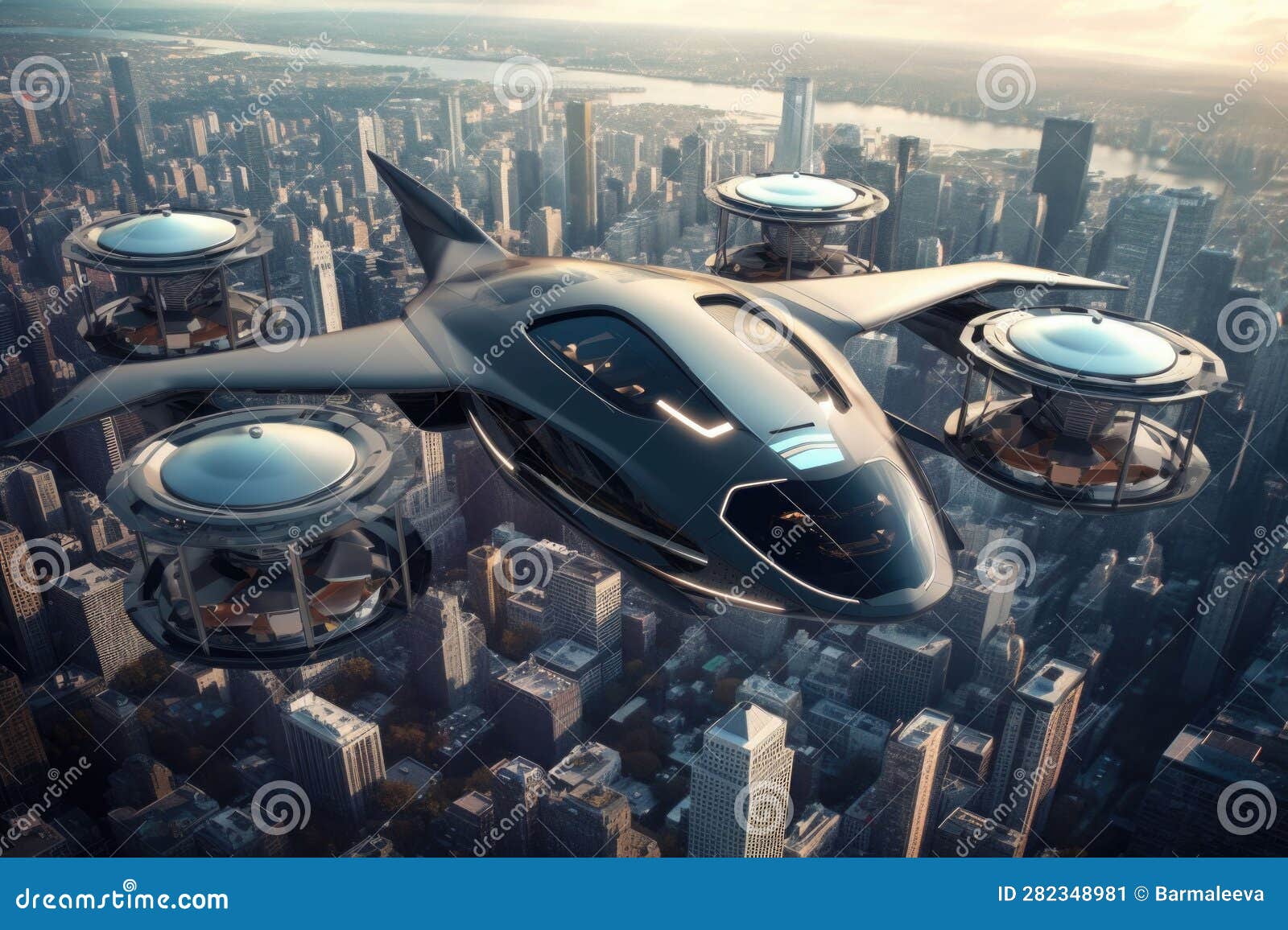 The Advanced Flying Machine with Aerodynamics and Body with Nanocell ...