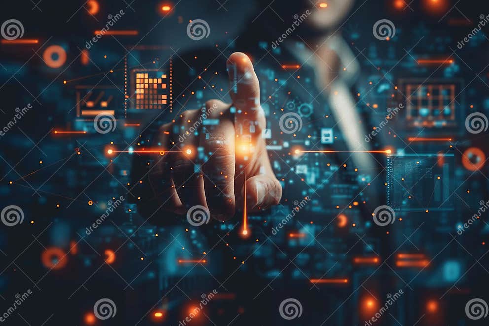 Advanced Graphic Representing Change Management in Business, with a ...