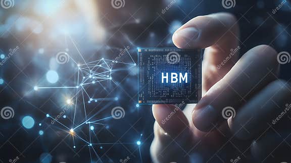 Advanced HBM Chip Technology in Scientist S Hand, Representing High ...