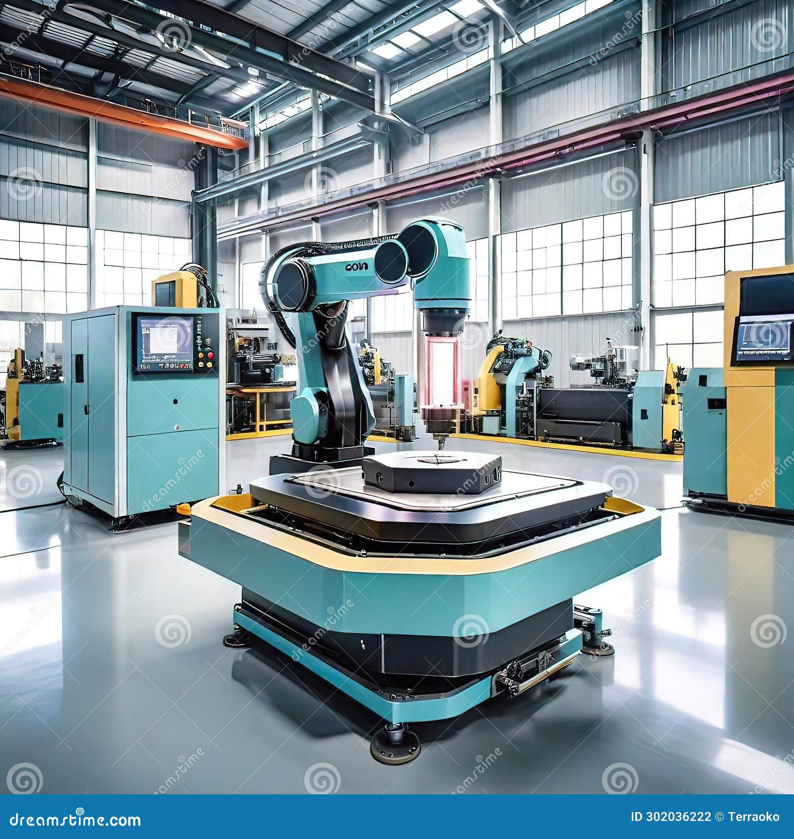 Advanced High-precision Robotic Arms on a Fully Automated Assembly Line ...