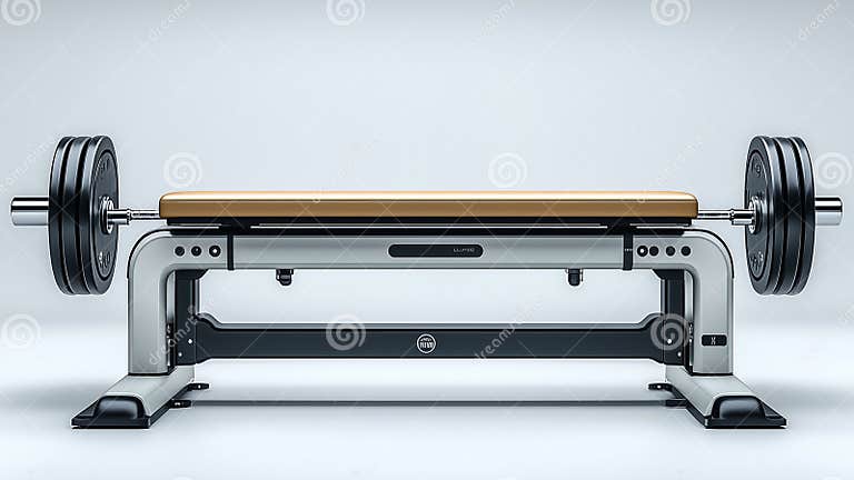 Futuristic Smart Bench Press Machine Stock Illustration - Illustration of inspired, bench: 358757003
