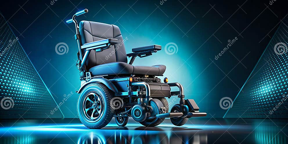 Advanced High Tech Wheelchair for Enhanced Mobility and Independence ...