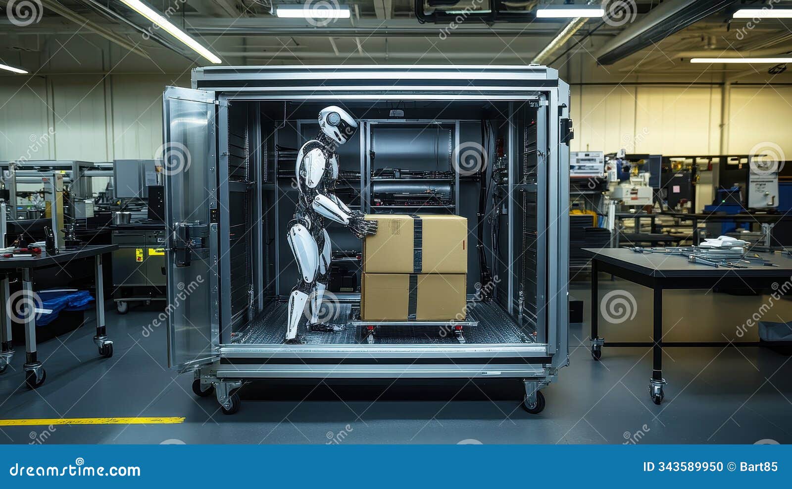 Air Handling Unit With Heating, Cooling Unit, Recuperator And Chiller ...