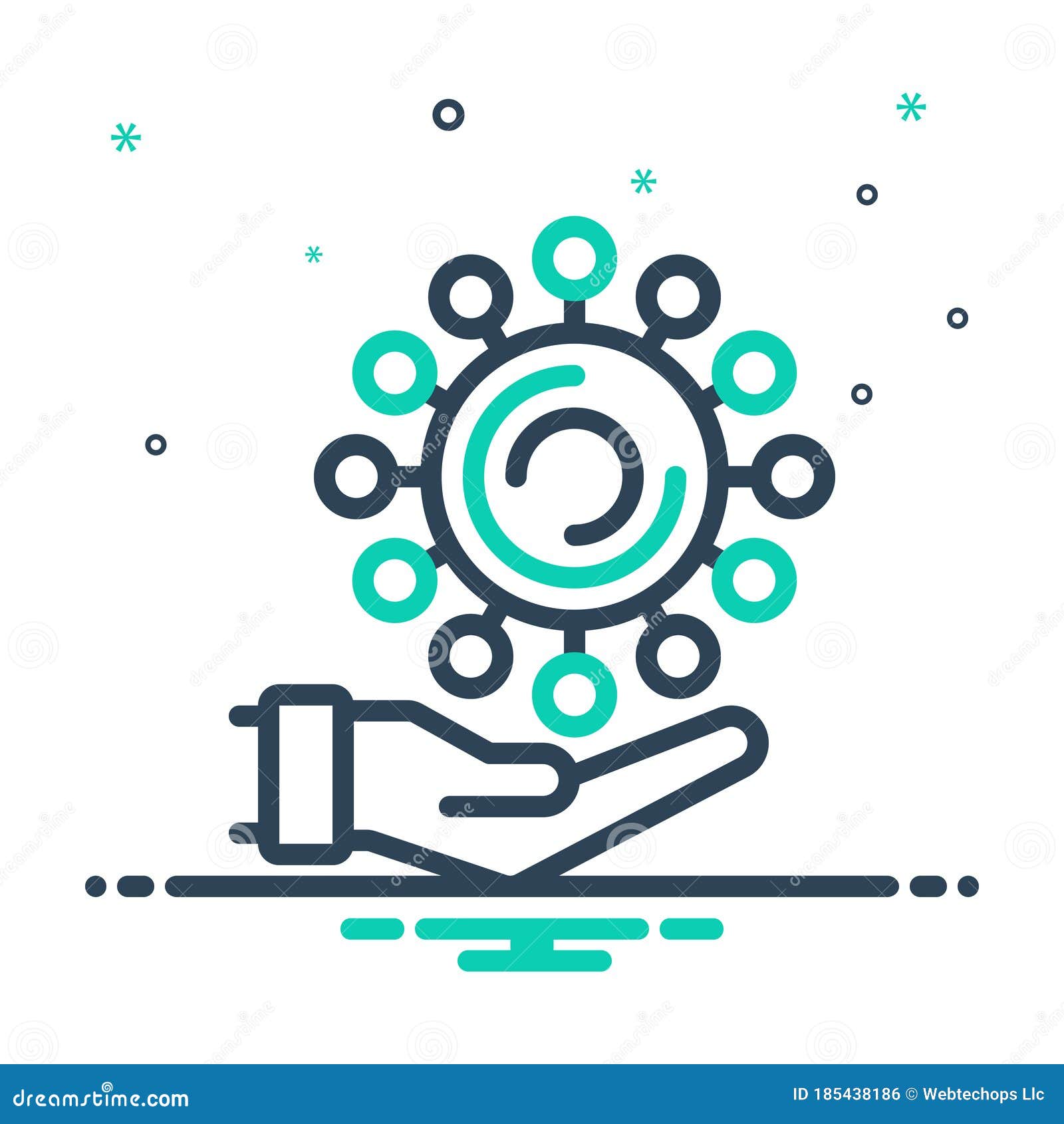 Mix Icon for Advanced, Promoted and Progress Stock Vector ...