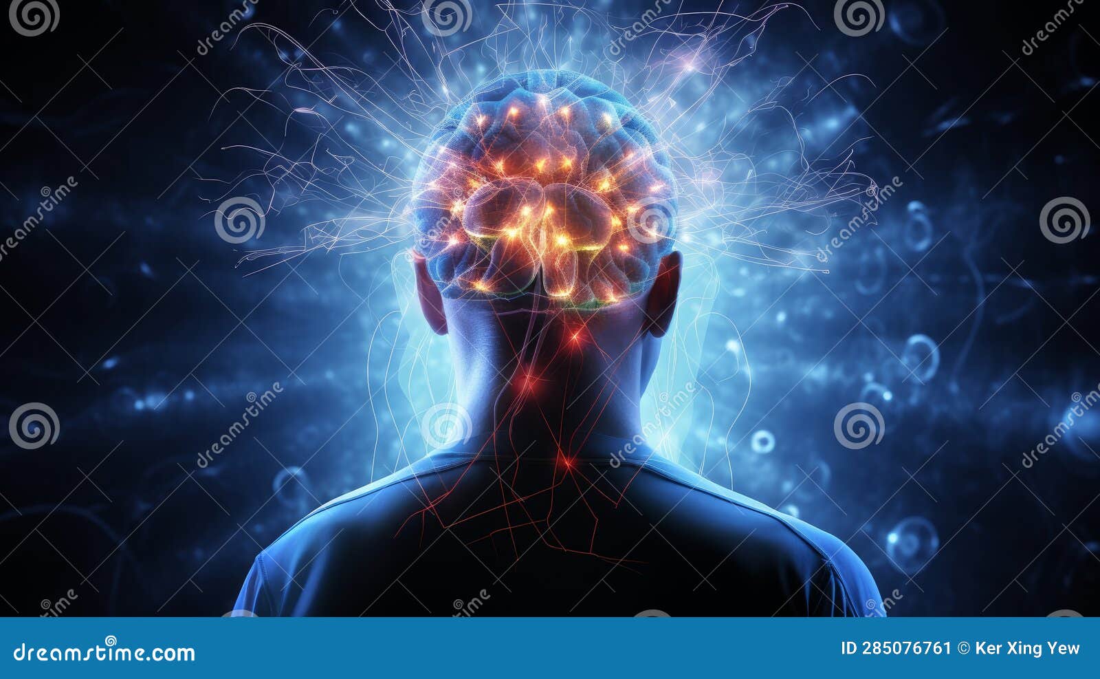 Advanced Imaging Techniques To Study Brain Activity. Stock Illustration ... Advanced Imaging Techniques To Study Brain Activity. Stock Illustration ...