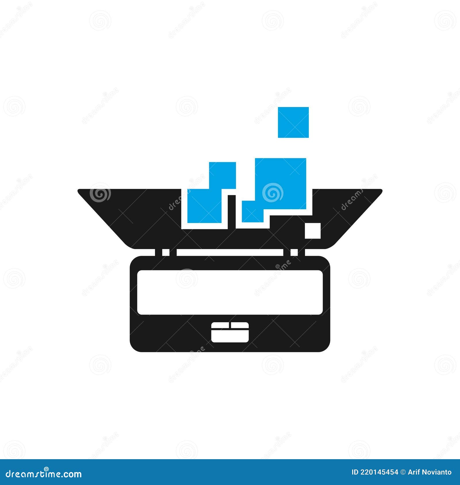 Advanced Laptop Technology Logo Stock Vector - Illustration of display ...