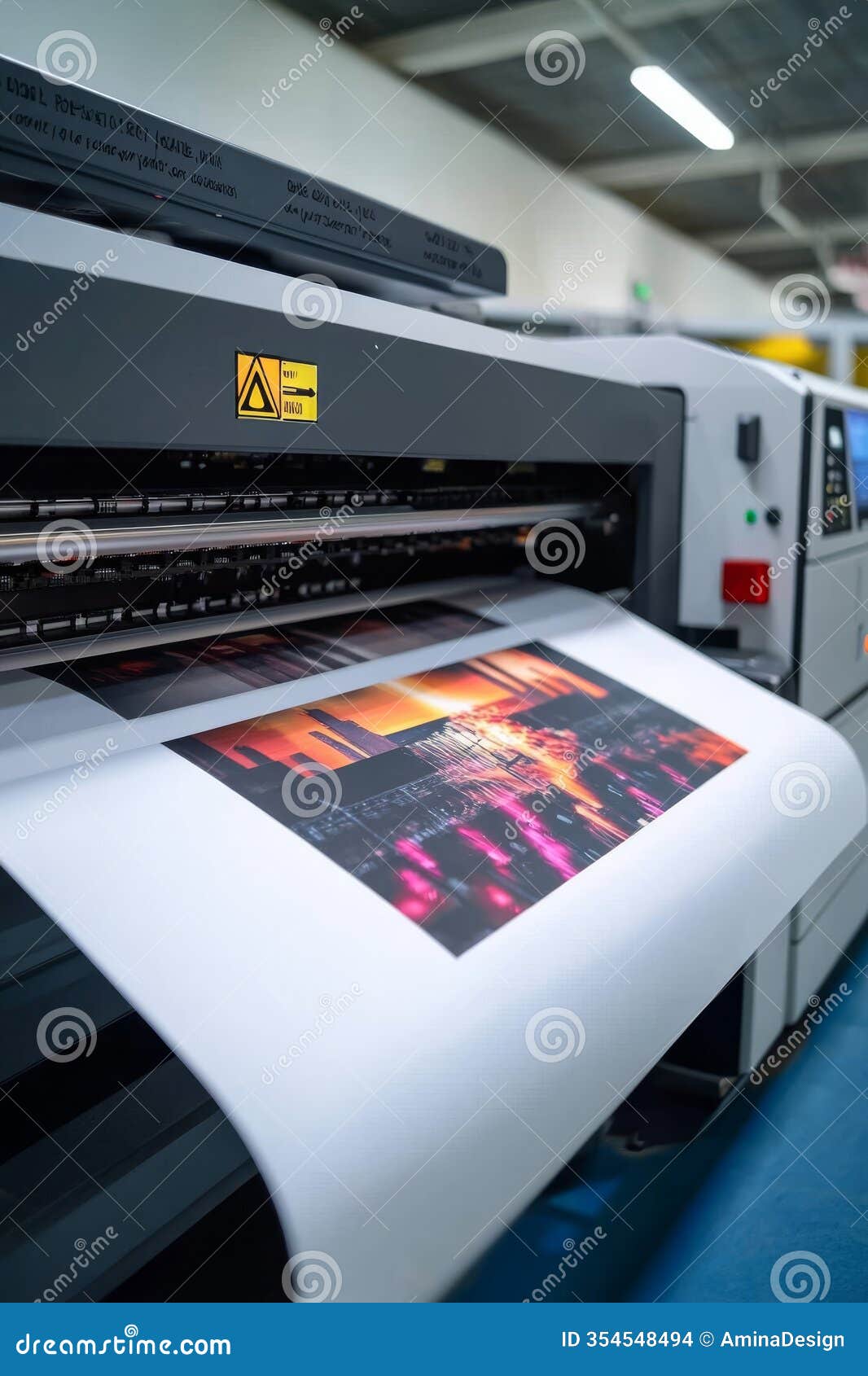 Advanced Large Format Printing Machine Designed for Producing ...