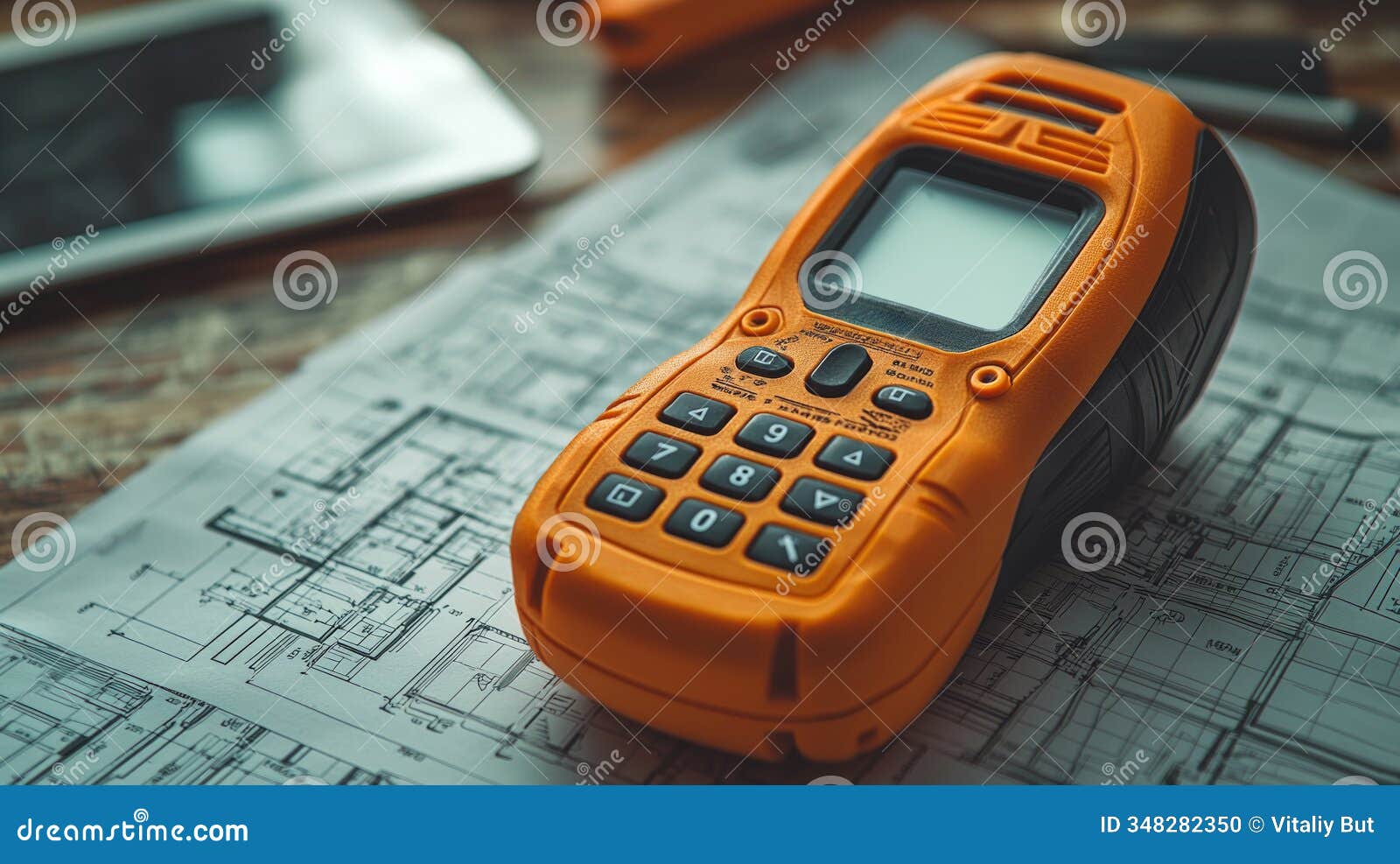 Advanced Laser Distance Meter Actively Measures Dimensions ...