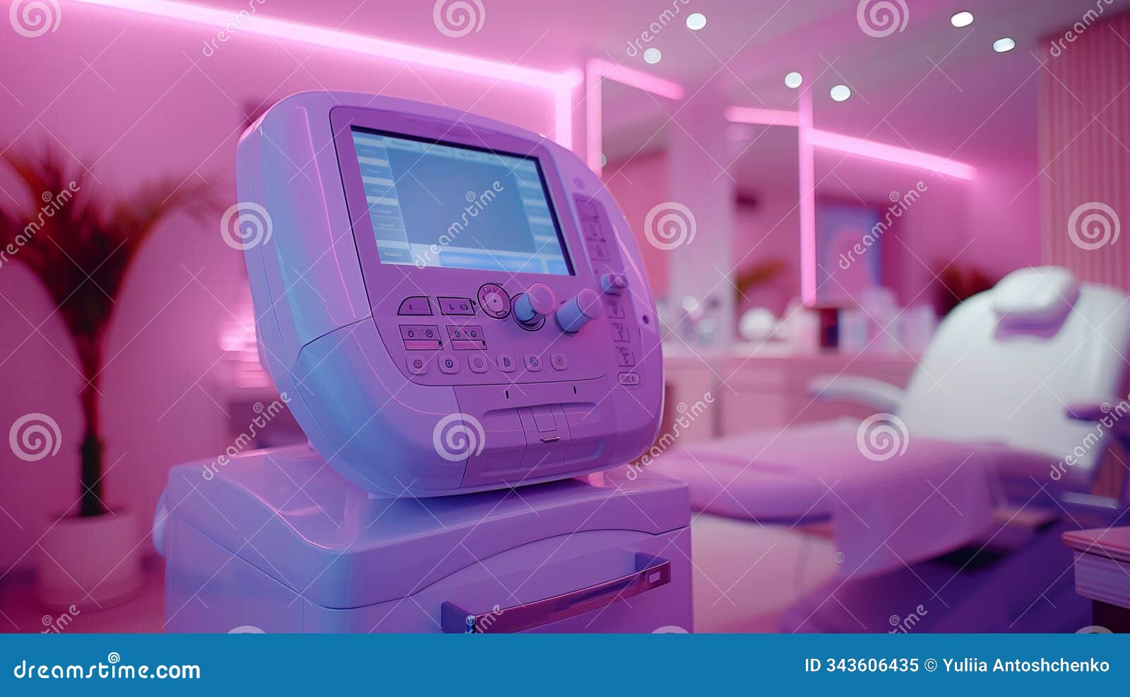 The Advanced Laser Epilation Device is Ready for Use in a Chic Beauty ...